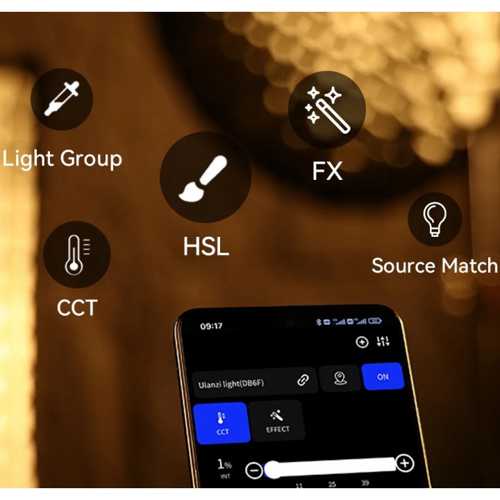 Ulanzi VL-200Bi 200W V-Mount постійне світло 200Вт купити в Україні ...