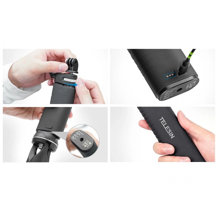 Telesin TE-CSS-001 ручка повербанк для камеры купить в Украине | For ...
